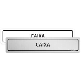 Placa Caixa - Placas de Identificação de Salas | Afixgraf