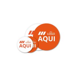 Adesivo Redondo Personalizado | Afixgraf