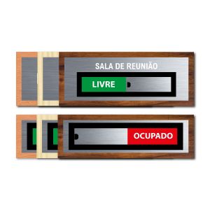 Placas Livre / Ocupado | Afixgraf
