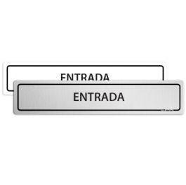 Placa Entrada - Placas de Identificação de Salas | Afixgraf