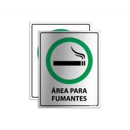 Placa Área de Fumantes | Afixgraf