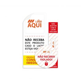 Adesivo Lacre de Segurança Personalizado | Afixgraf